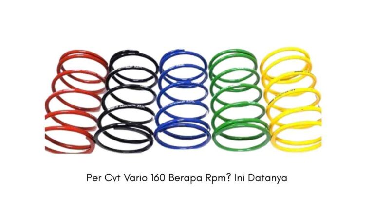Per Cvt Vario 160 Berapa Rpm? Ini Datanya - Vario.kompak.or.id